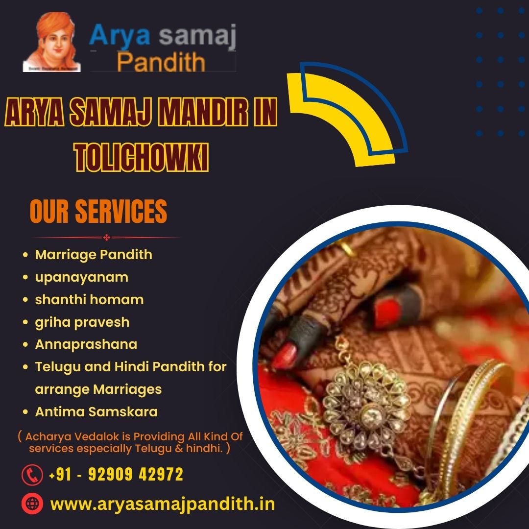 Arya Samaj Mandir in kukatpally - Pandith Vedalok - Medium