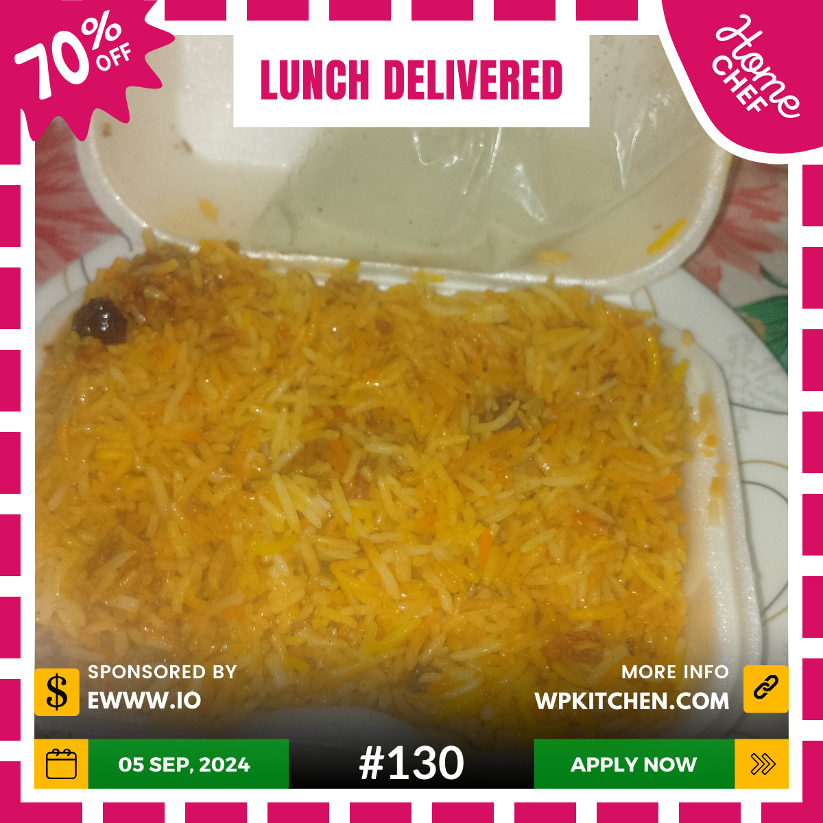 WPKitchen Served The Lunch: #123 - WPKitchen - Medium