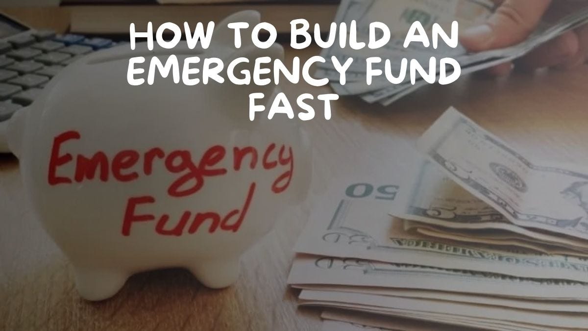How to Build an Emergency Fund Fast Life is full of surprises. Whether it’s an unexpected car ...
