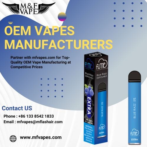 Custom vapes - Qingdao Huaxinda Technology Co., Ltd. - Medium