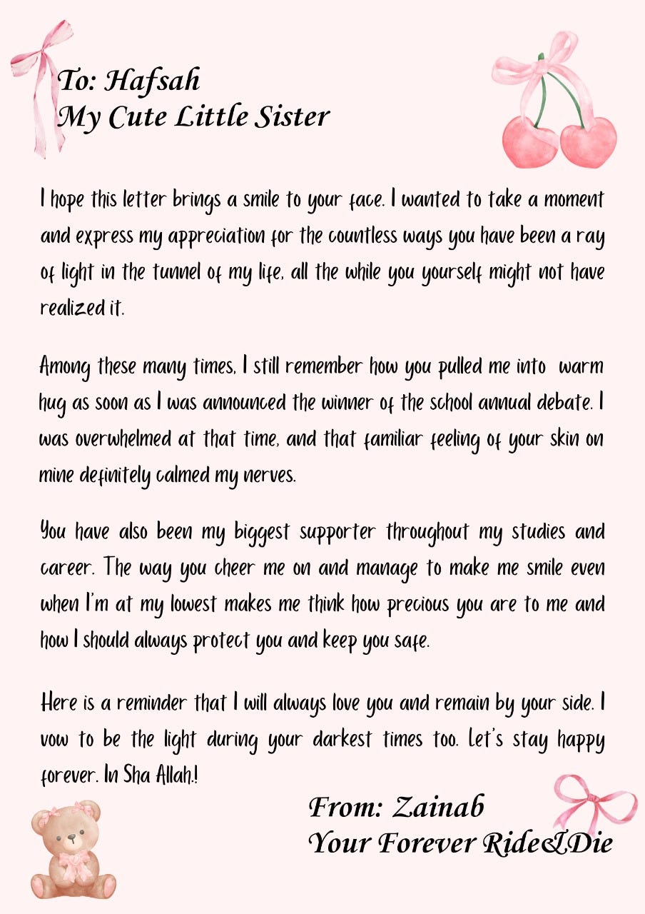 A Gift overdue, Gratitude letter to my mother I pause my hectic day ...