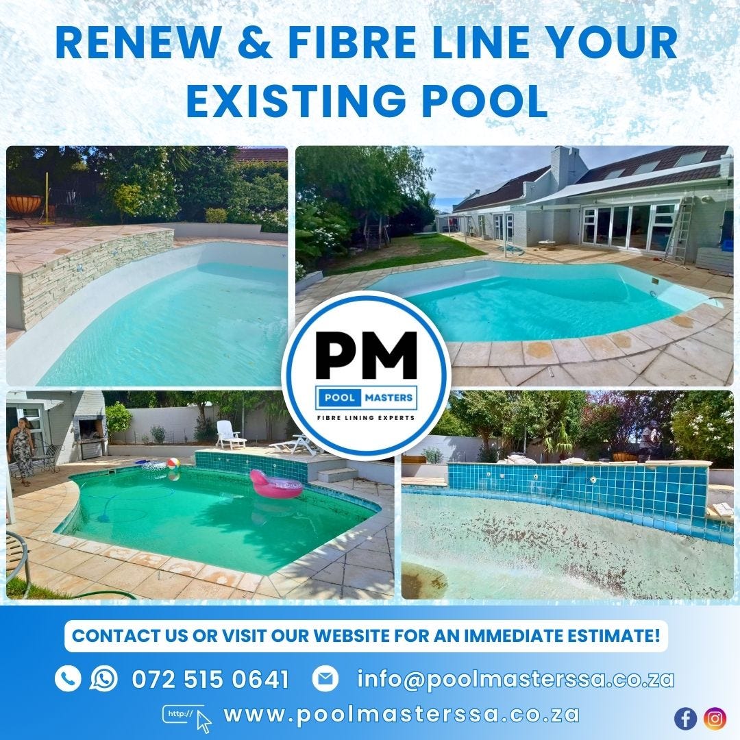 Is your swimming pool ready for Spring? - Poolmasters SA Fibre Lining Experts - Medium