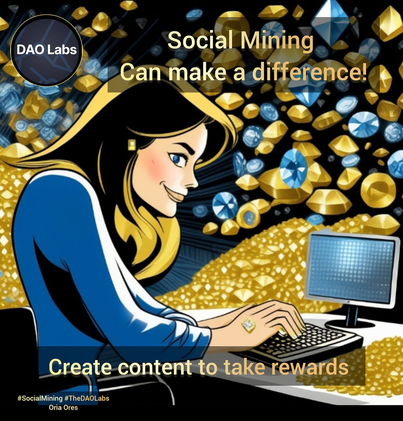Good job, thanks for teaching us about cryptocurrencies and Social Mining with your personal ...