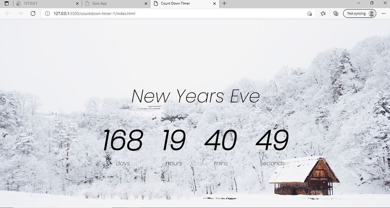 Digital Clock With Date Day Month Year — Using Html Css And Javascript By Jitendra Kumar 0466