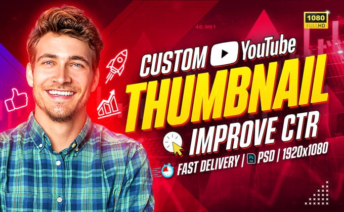 I will design a mind blowing youtube thumbnail for you. https://tinyurl ...