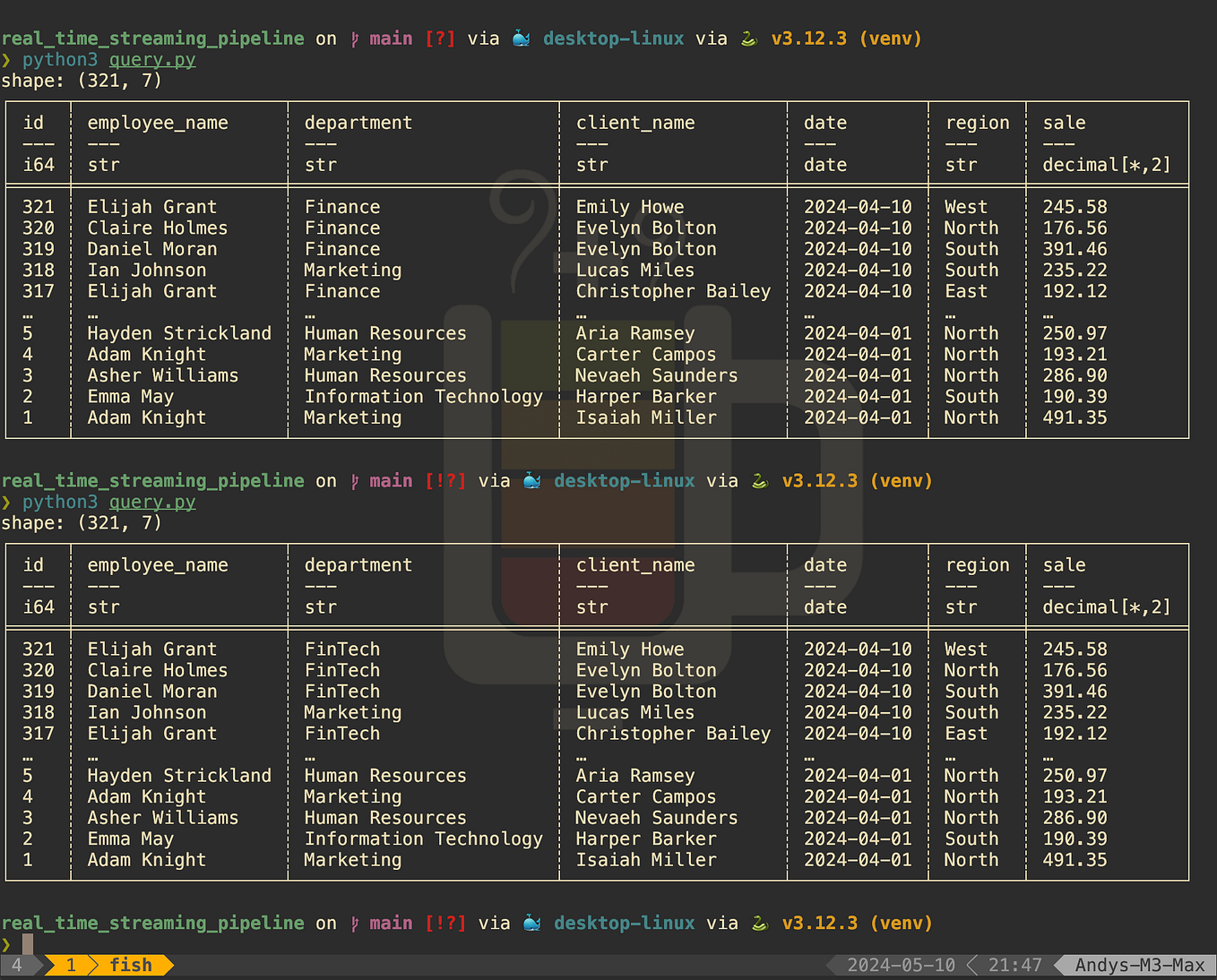 Real-time data pipeline using Kafka and ClickHouse | by Victor Lourme | Dev Genius