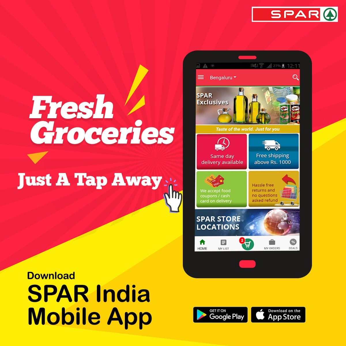 Online Grocery Shopping | Spar India - Monuseo - Medium