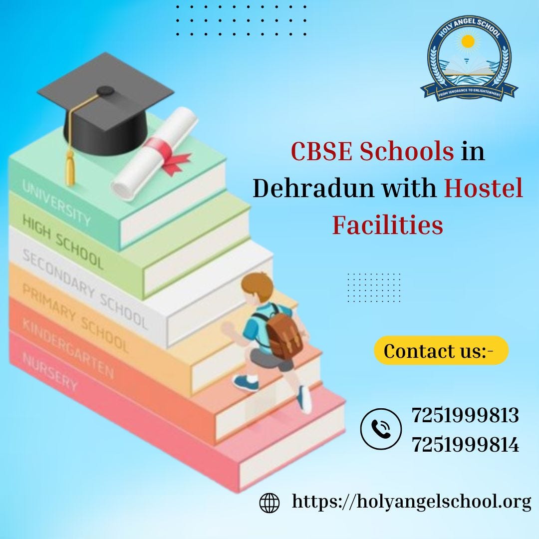 Discovering Excellence — Best CBSE Schools in Dehradun | by Holy Angel School | Medium