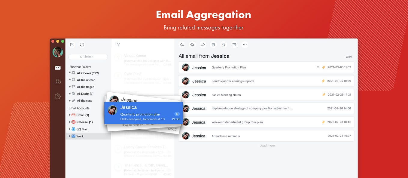 Email Aggregation — a UX case. NetEase Mailmaster interaction design ...