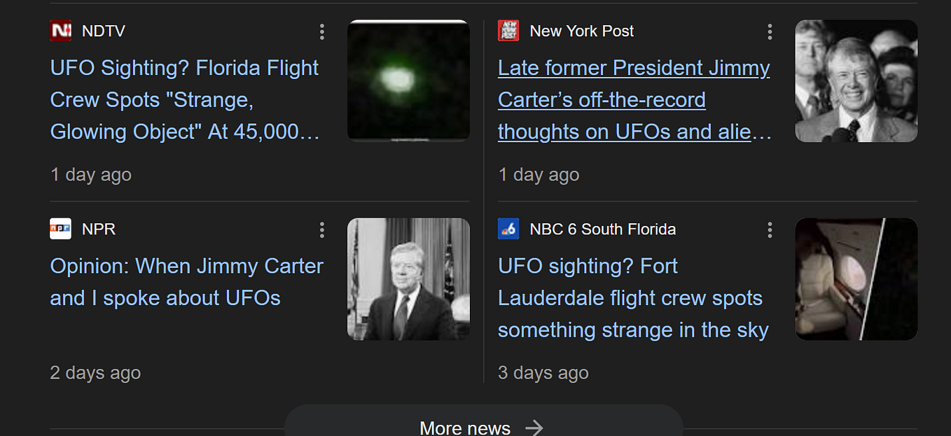 UFOs on Mars?. If you think getting legitimate… | by John Ege | Medium