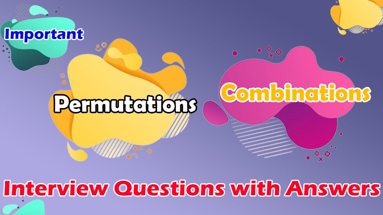 JMAN L1 Assessment Interview Questions and Answers | by Chaitu ...