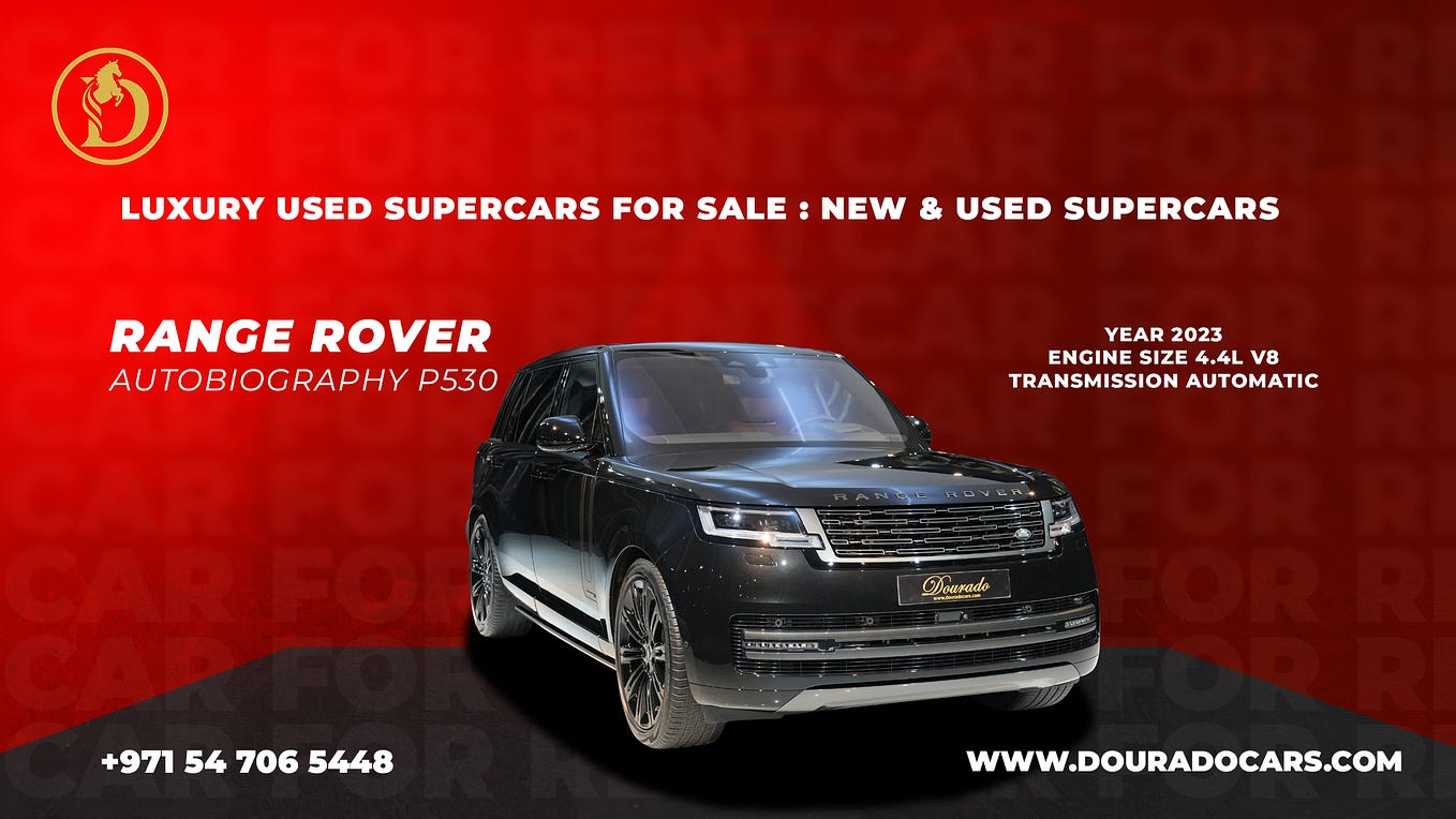 Why Dourado Luxury Car is the Premier Exotic Cars Dealer in Dubai | by ...