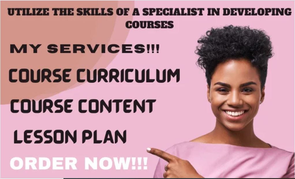 I will create online course, course creation, lesson plan, curriculum ... I will create online course, course creation, lesson plan, curriculum ...