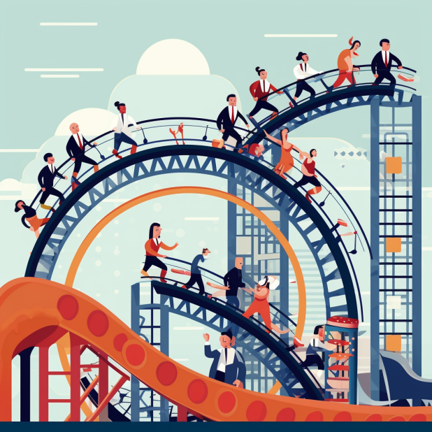 “The Rollercoaster Ride of Entrepreneurship: The Thrills, Spills, and Chills!” | by Kawana ...