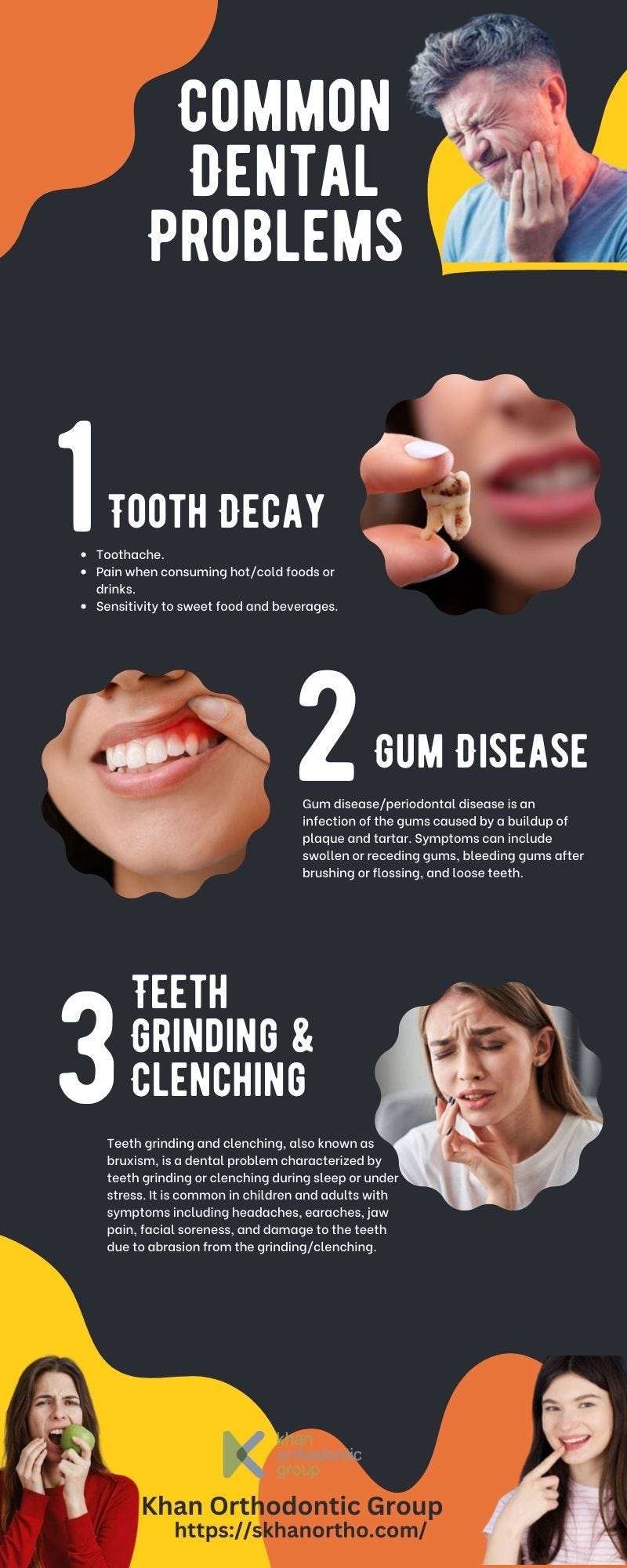 Common Dental Problems That Braces Can Fix | by Khan Orthodontic Group ...