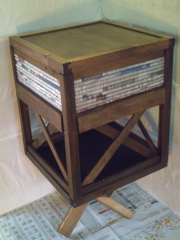newspaper furniture. www.riciclo.weebly.com | by captosta | Medium