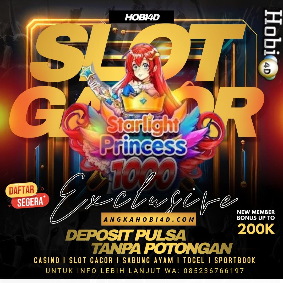 HOBI4D WEBSITE RESMI TEPERCAYA DI ASIA - Sosmed Hobi4D - Medium