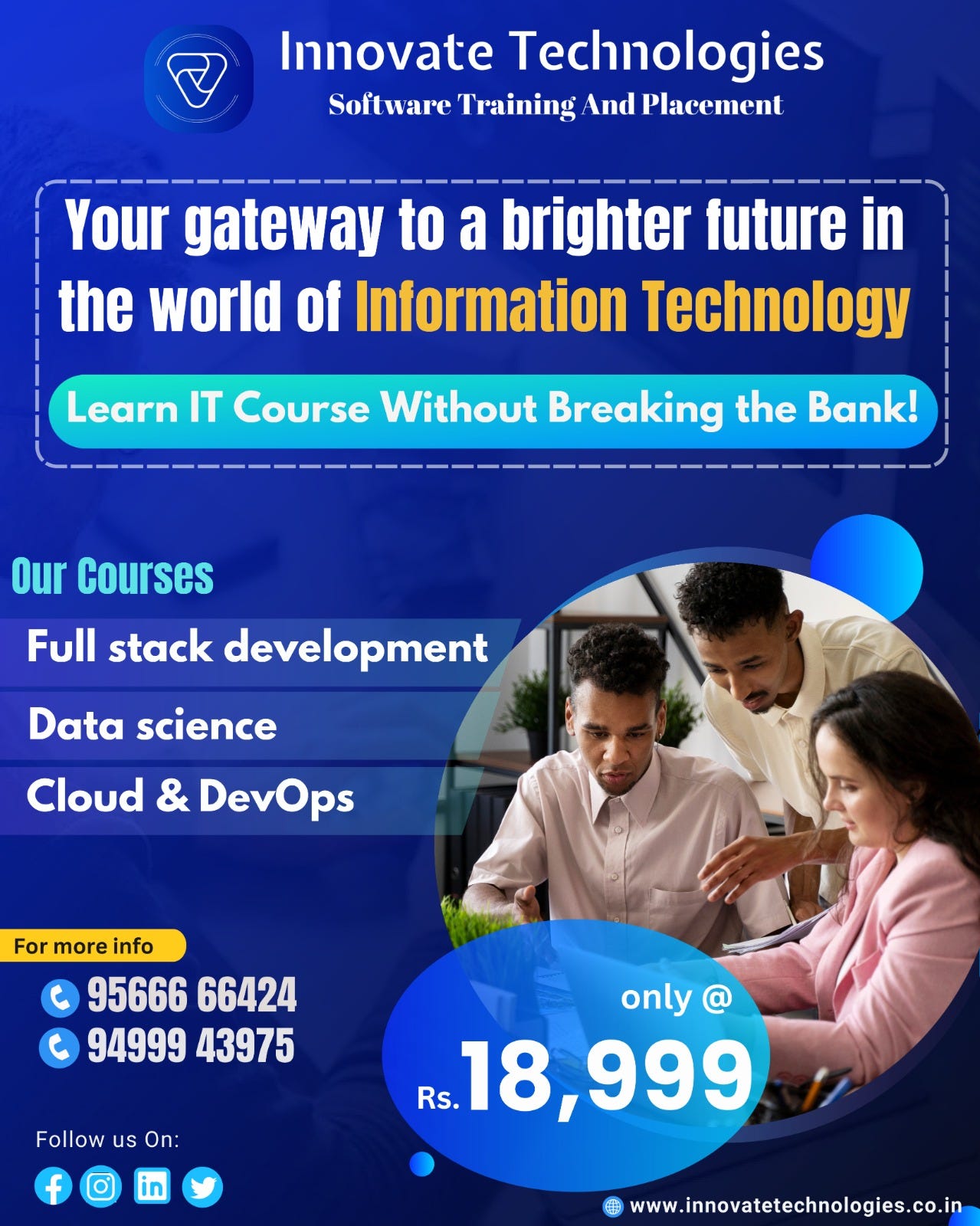 it course in chennai. Explore Our IT Courses | by innovate technologies ...