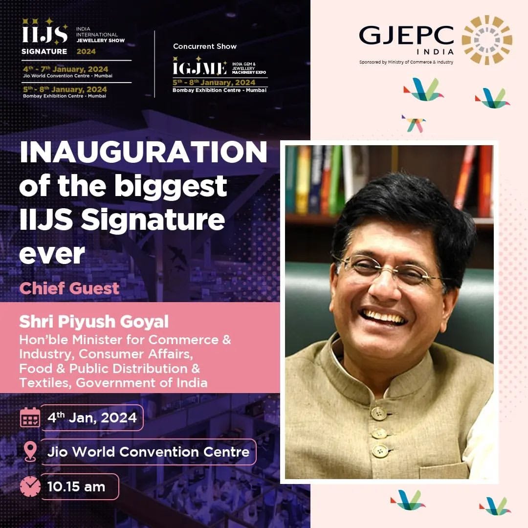 IIJS Signature 2024 promises to be a spectacular event where brilliance ...