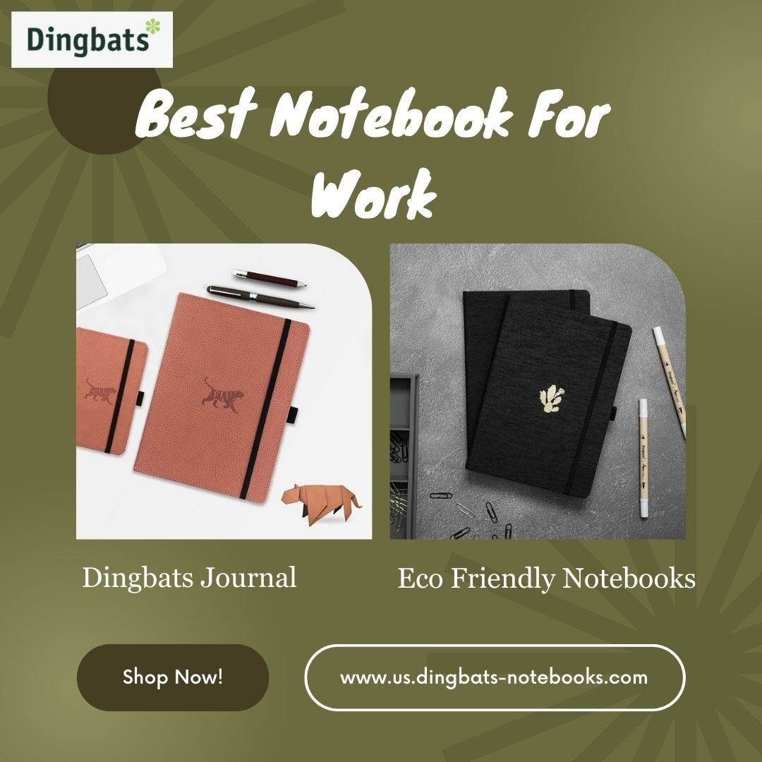 Eco Friendly NotebooksGo Green with Dingbats: Eco-Friendly Notebooks ...
