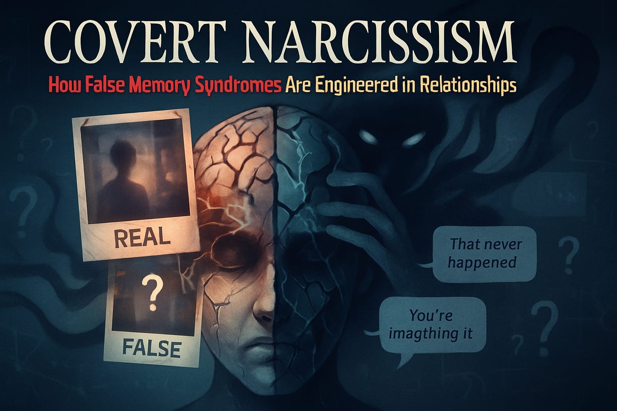 Covert Narcissism in the Fractal Geometry of Blame | by Waleed Ahmed ...