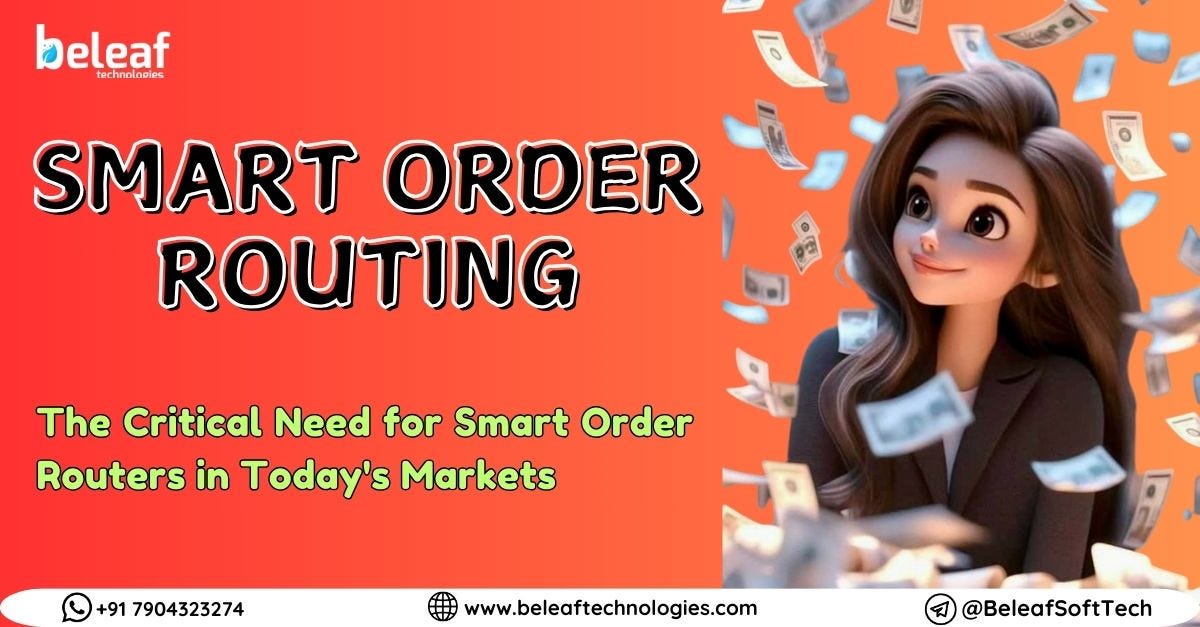 Above article is very useful , our team having other idea Smart Order Routing for emotionless ...
