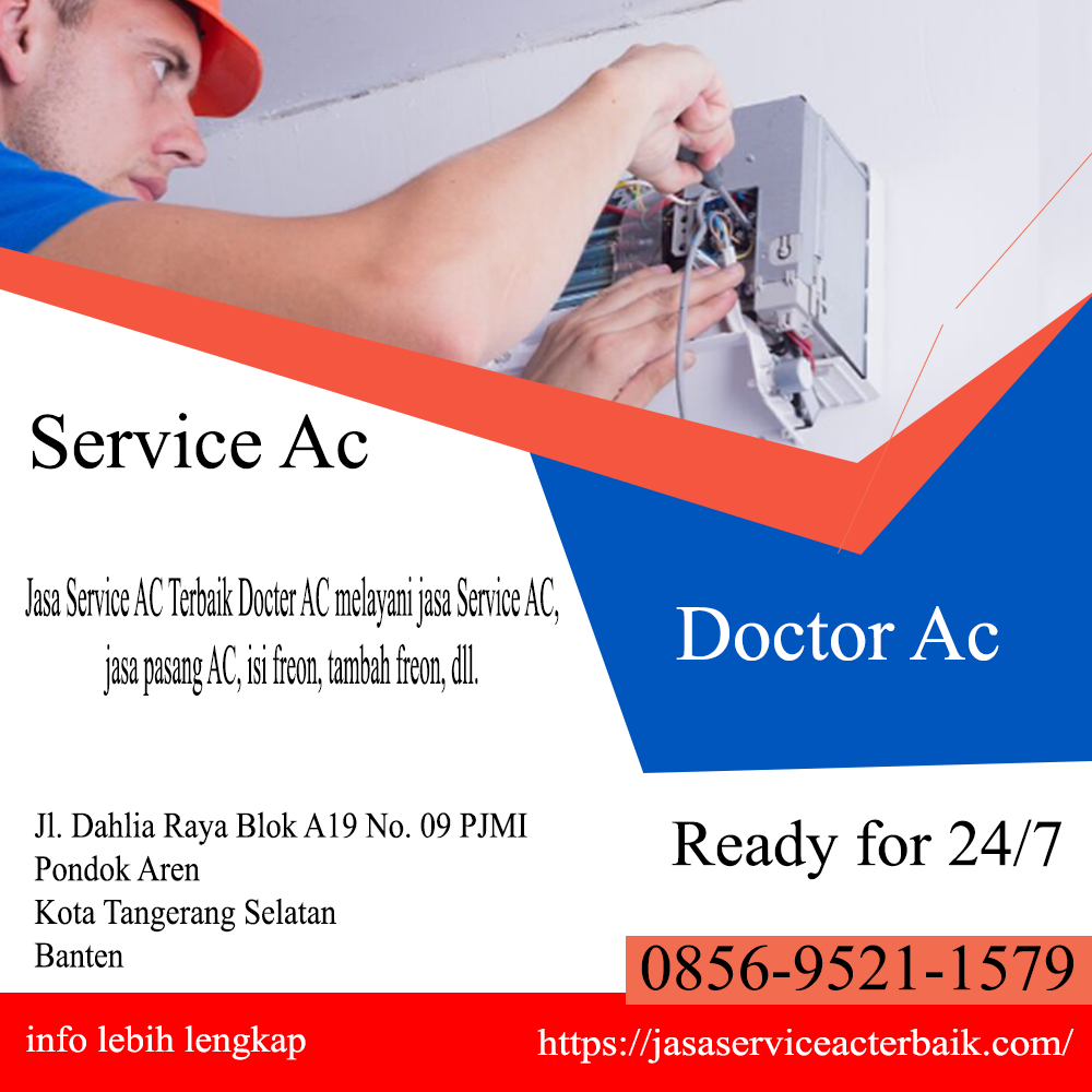 TERJAMIN, Call 0856–9521–1579, Isi Freon AC Setu Docter AC ...