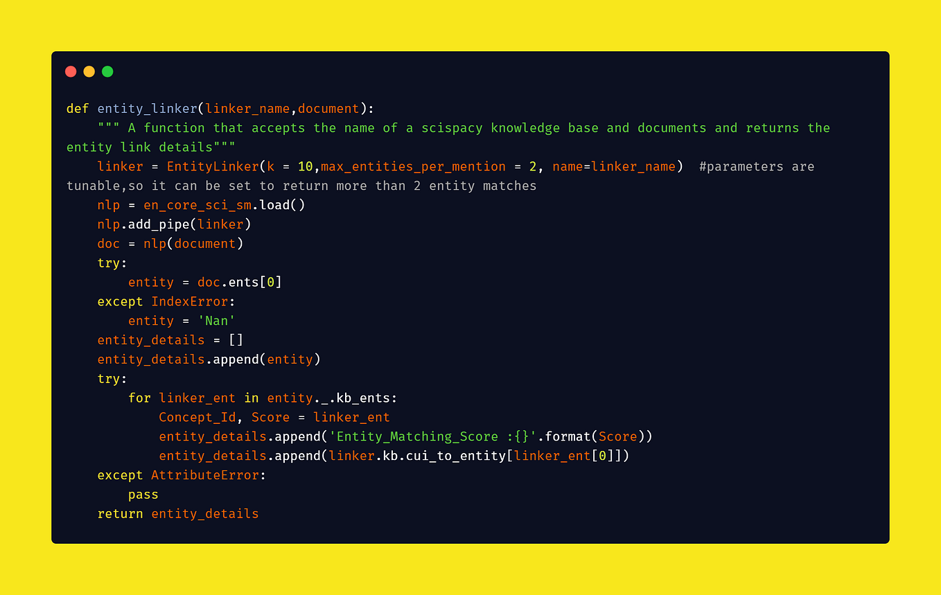 How to use scispaCy for Biomedical Named Entity Recognition ...