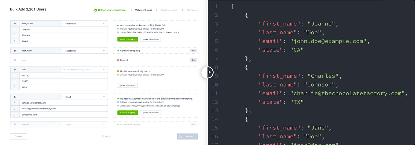 Flatfile.io • The new standard for data import. | by David Boskovic | Flatfile | Medium