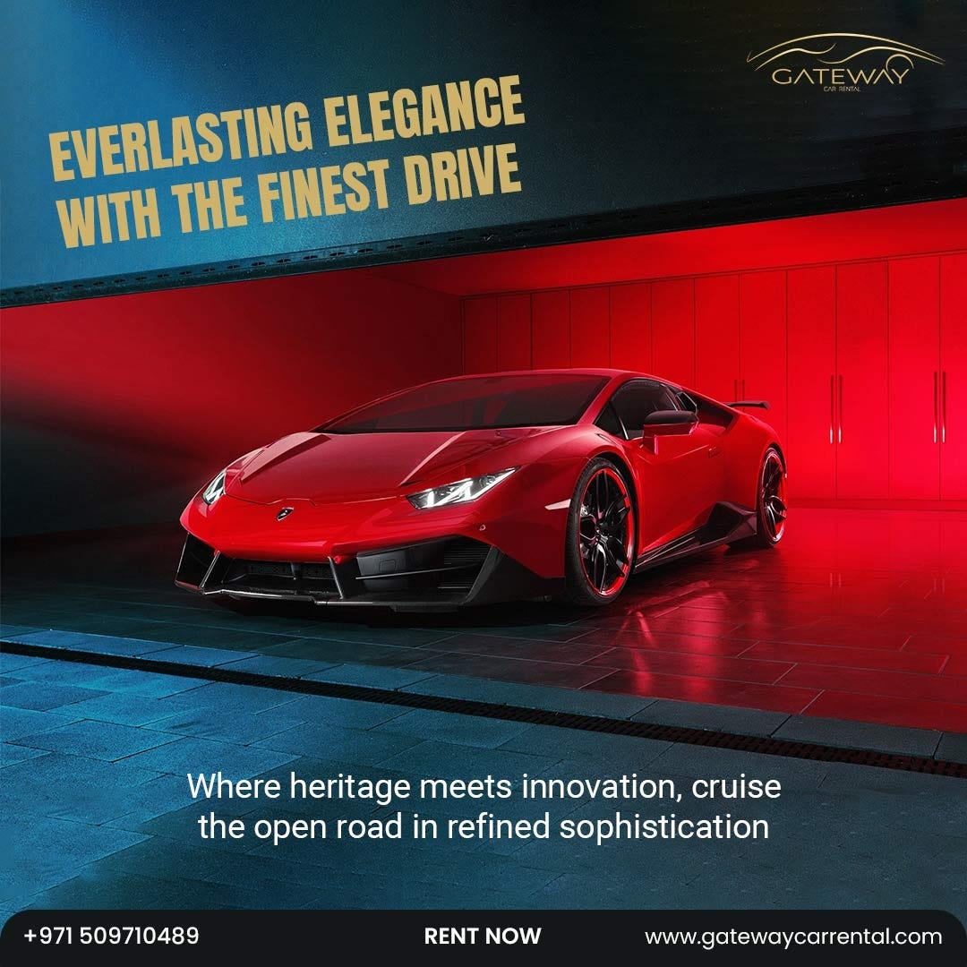 Renting SUVs in Dubai: Experience Ultimate Comfort and Style | by Gateway Car rental | Oct, 2024 ...