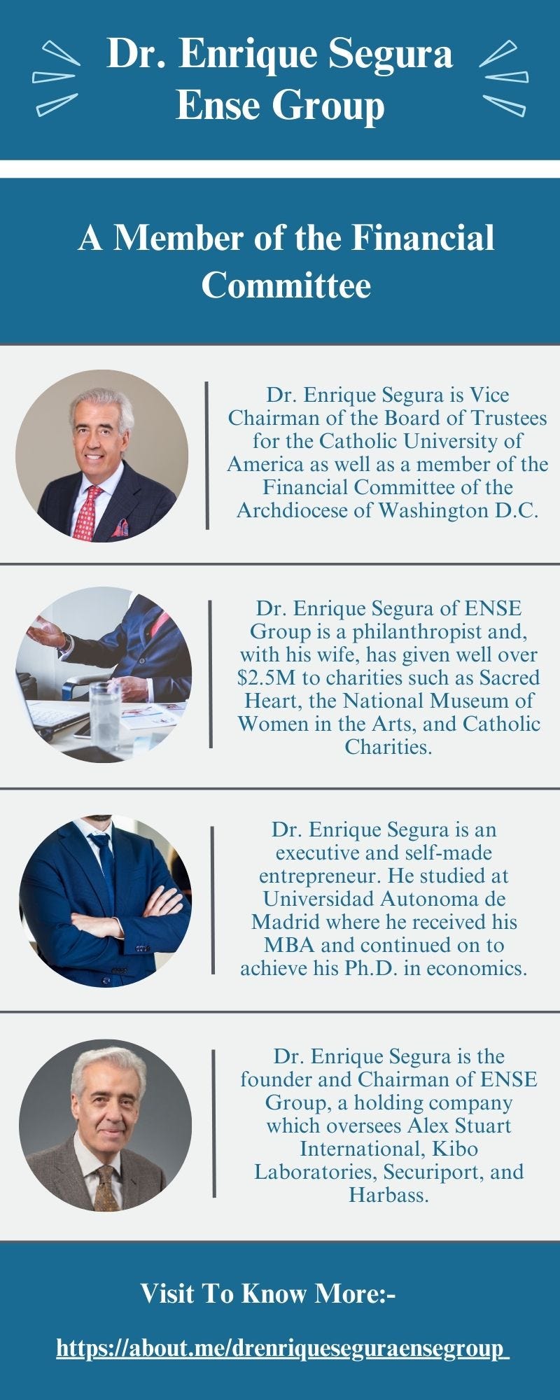 Dr. Enrique Segura Ense Group — Supported Fundraising and Social Events ...