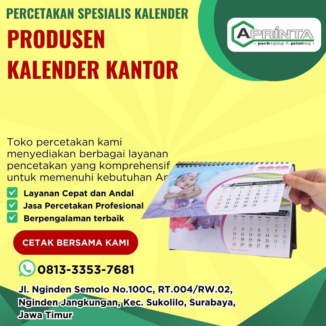 TERCEPAT Tahun 2024 Telp/WA : 0813-3353-7681 Toko Kalender BUMN Cetak ...