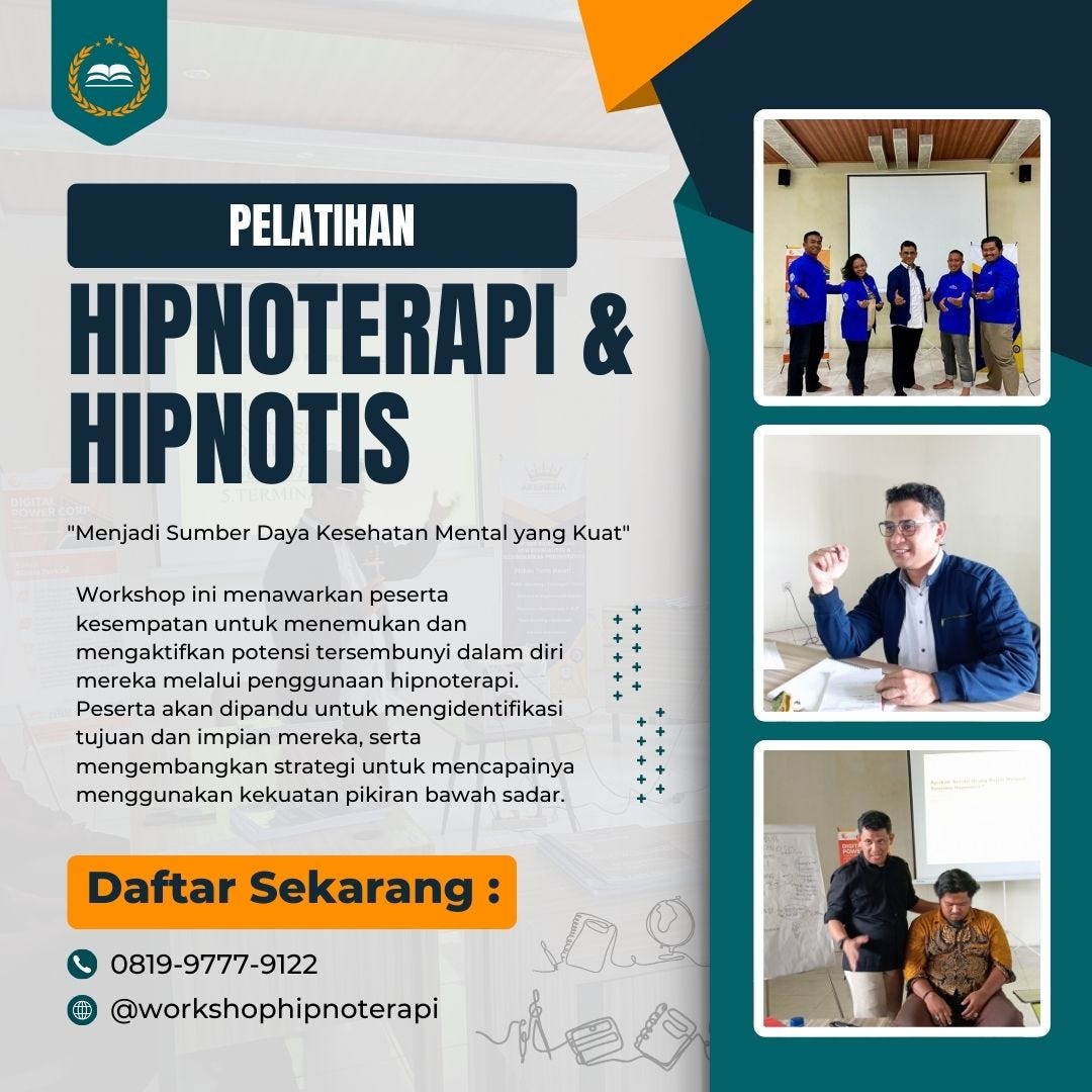 BANYAK MANFAAT, WA 0831-3000-0564, Jadwal Belajar Hipnotis & Hipnoterapi Banjarnegara ...