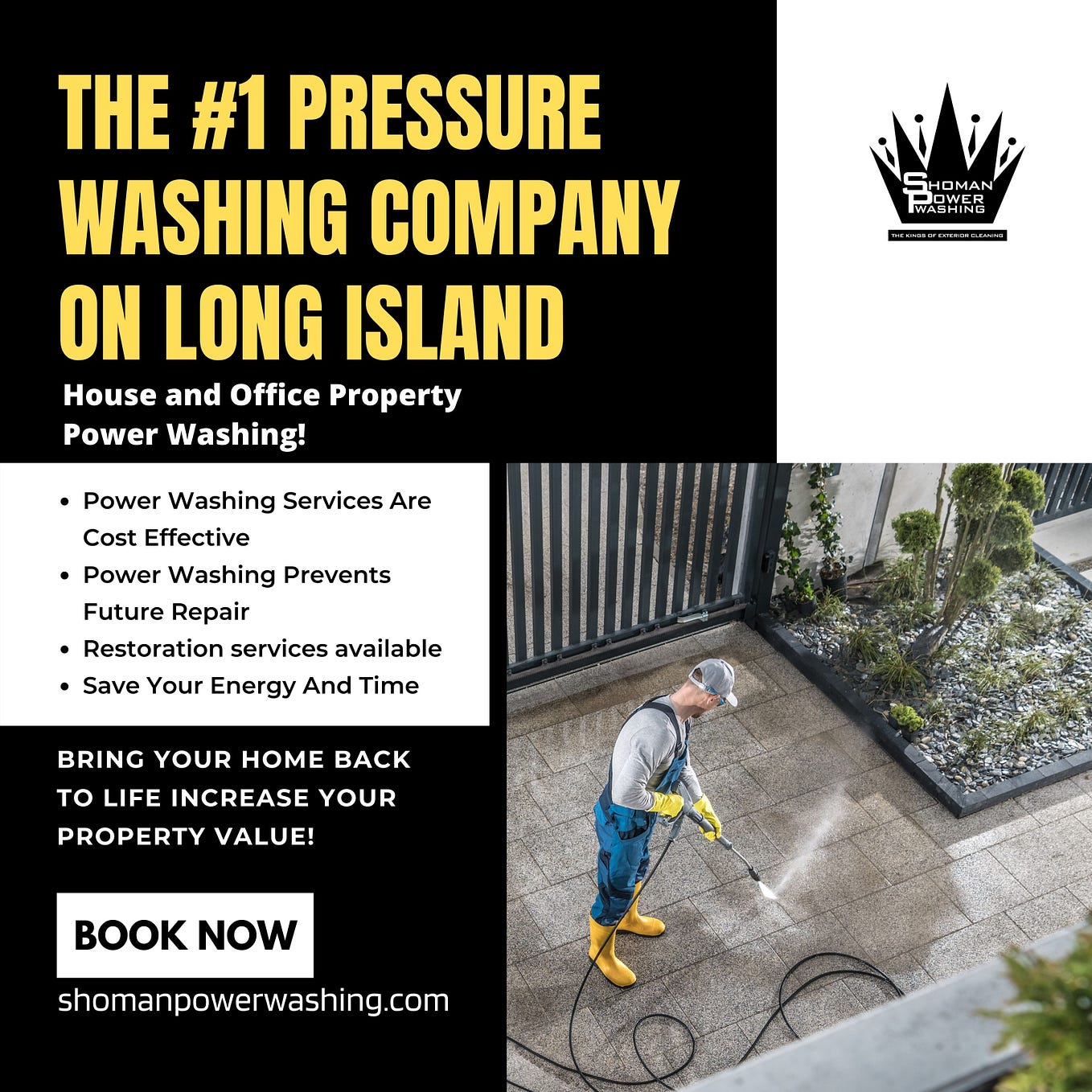 Residential Power Washing — Medford, NY | by Shoman Power Washing | Medium