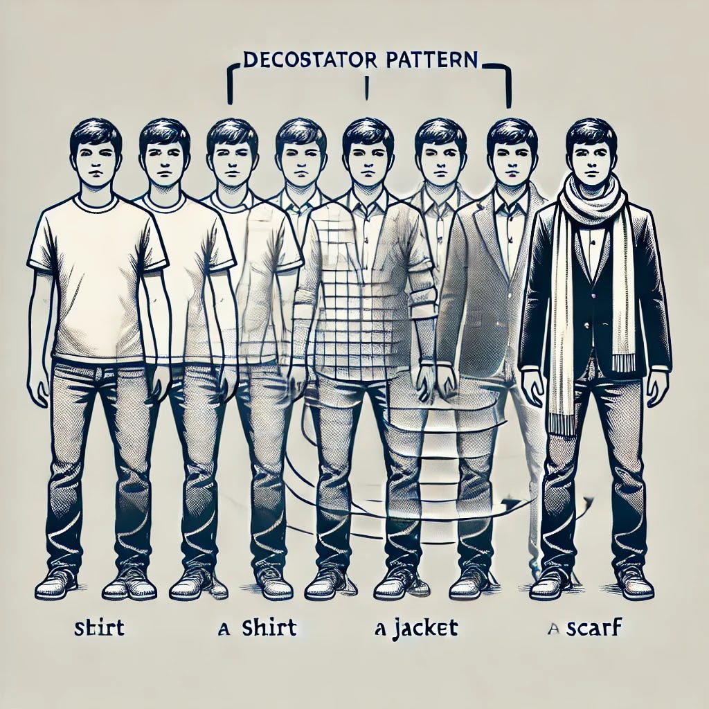 Decorator Design Pattern. The Decorator design pattern is a… | by ...