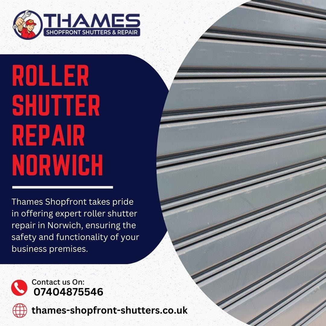 Shutter Repair Essex: Thames Shopfront’s Expert Solutions | by ...