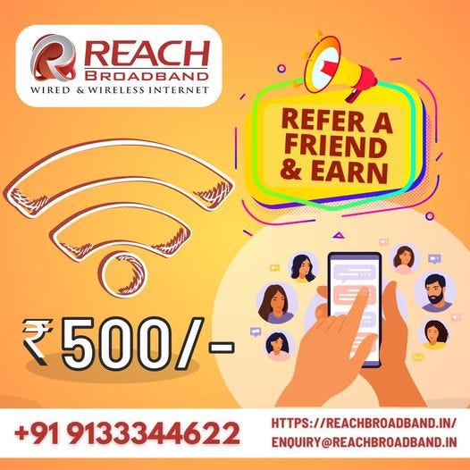 Broadband Connection @1150/-Rs Only | Unlimited Speed | Home Broadband ...