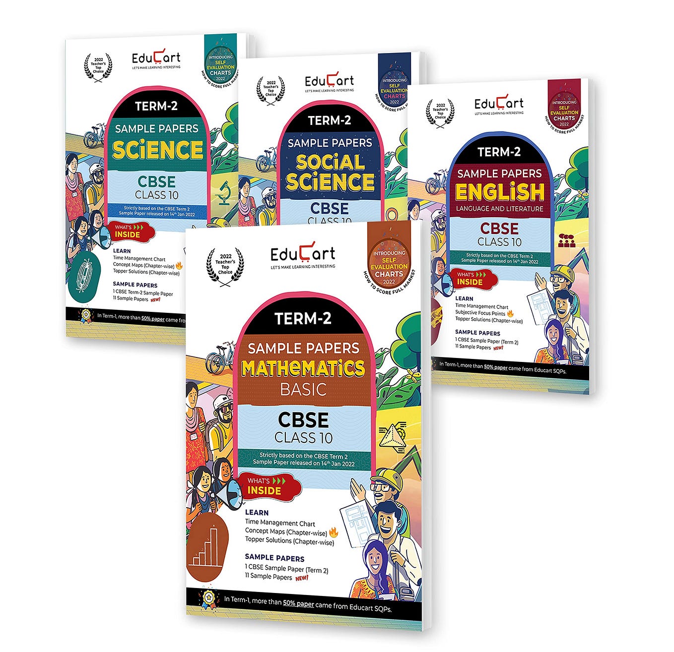 Arihant ICSE Physics , Chemistry, Biology , Mathematics , English ...