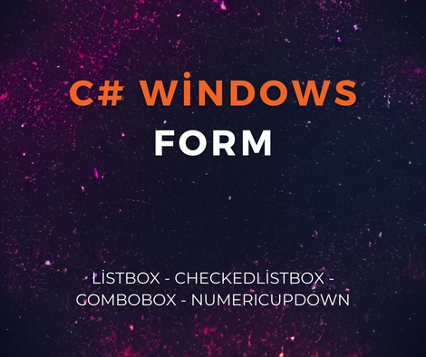 C# Windows Form Temelleri — 2 (TrackBar, HScrollBar, VScrollBar) | by Eren Erdoğan | Medium