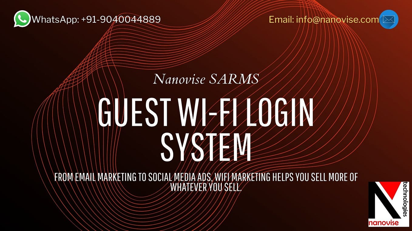 WIFI Management System | Nanovise Technologies | by Nanovise ...