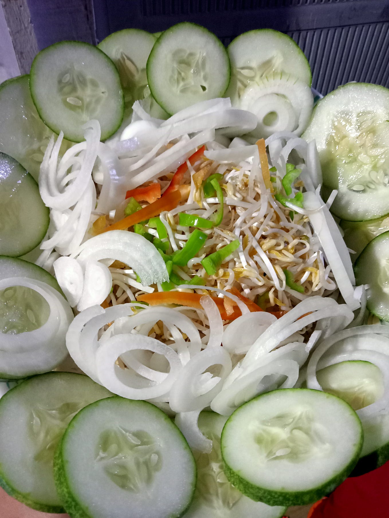 The Best Rice Ever: Balatinaw!. On the table, red rice is on the plate ...