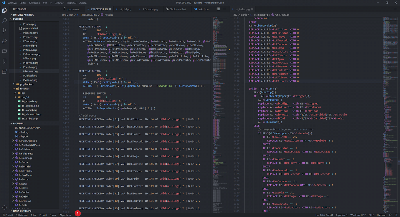 Visual Studio Code for Harbour. Inside the toolbox of every programmer ...