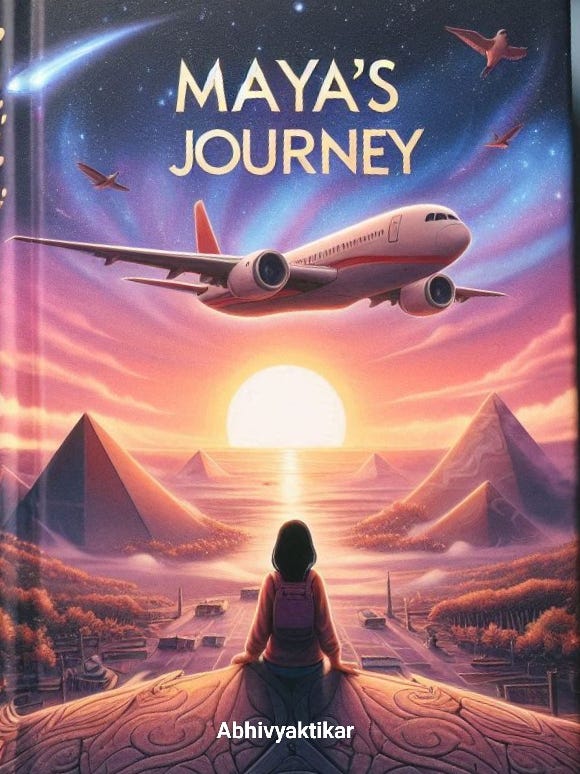 Maya's Journey. Chapter 7: A Night Under the Stars | by Abhivyaktikar ...