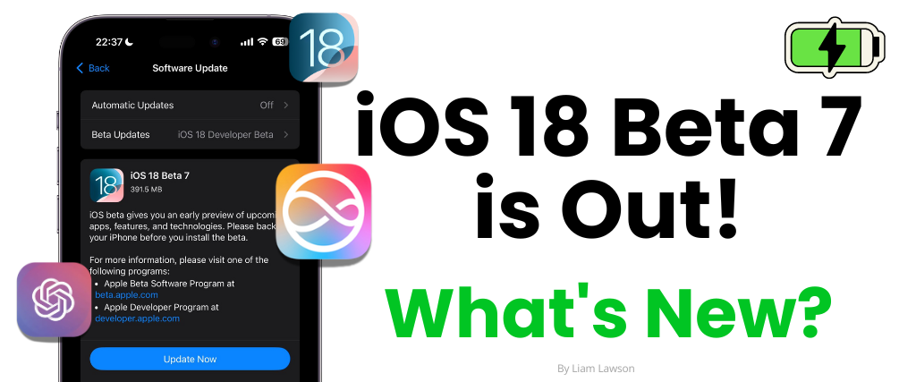 Everything New in iOS 18.1 Beta 3 and iOS 18 Beta 8 | by Liam Lawson | Aug, 2024 | Medium