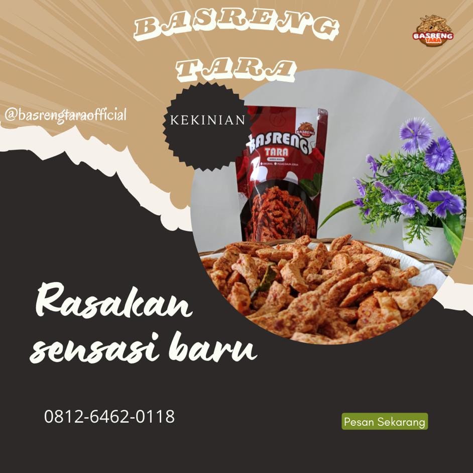 Viral, WA 0812–6462–0118, Jual Basreng 1kg di Medan, Basreng Tara ... Viral, WA 0812–6462–0118, Jual Basreng 1kg di Medan, Basreng Tara ...
