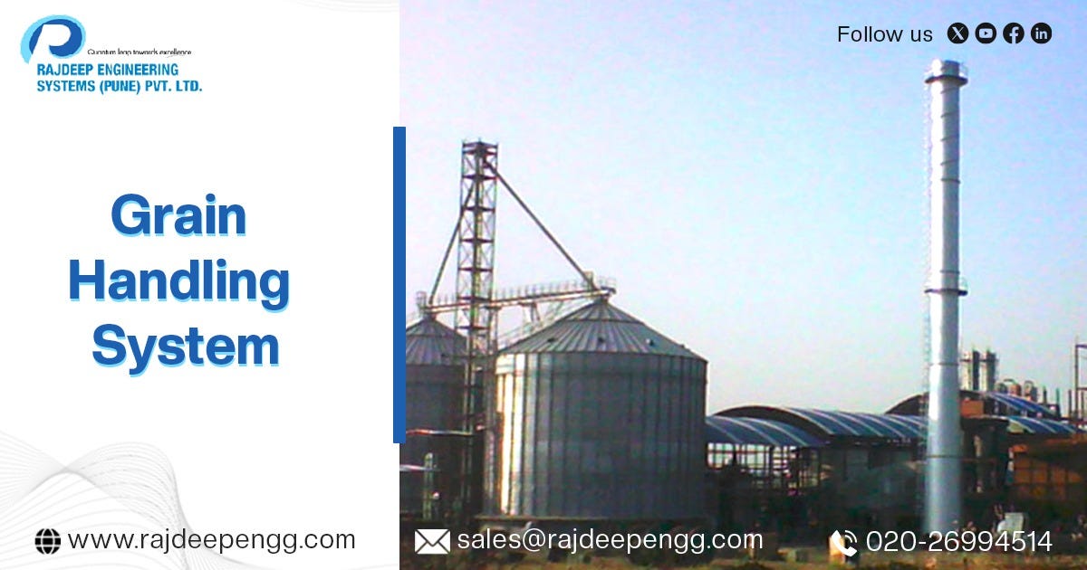 Exploring the Key Features of a Grain Handling System | by Rajdeep engineering pvt. ltd. | Apr ...