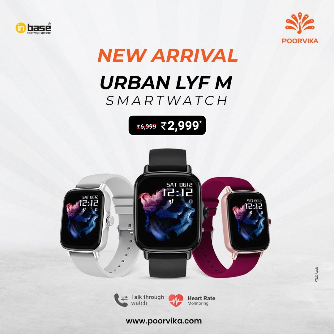 Poorvika Women’s Day Offers — Noise Smartwatch - Poorvika tech - Medium