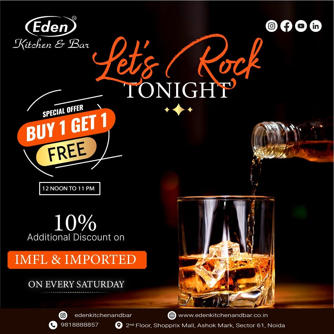 Unveiling Noida’s Nightlife: Is Eden Kitchen & Bar Your Perfect Match ...