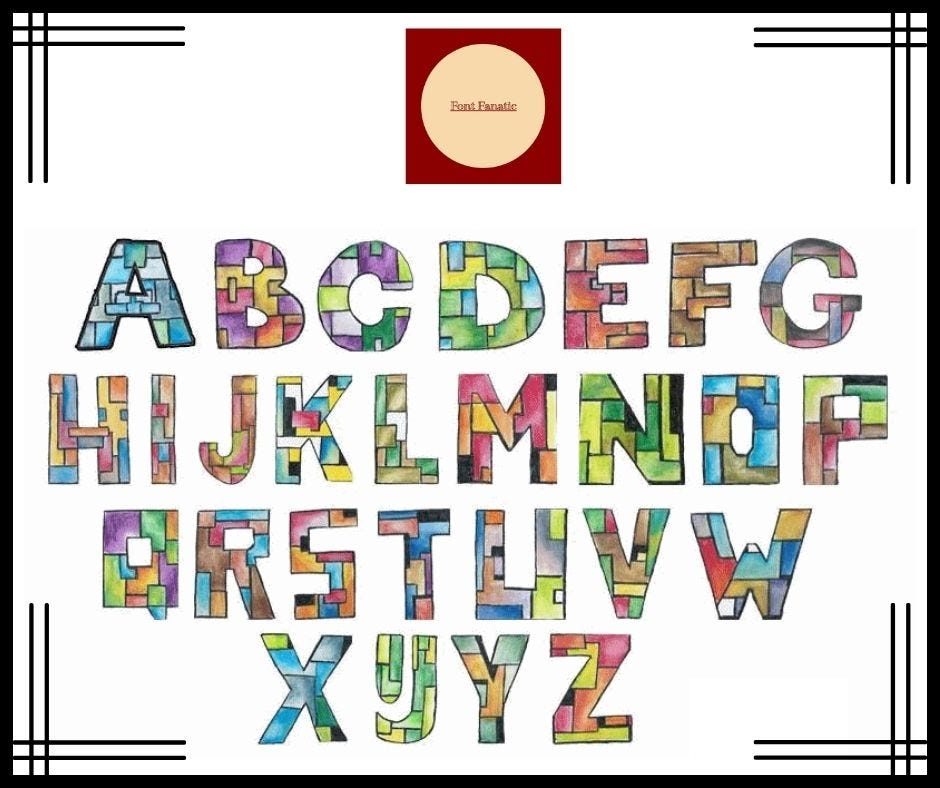 Personalized Greeting Cards Font & Images in New Jersey - Font Fanatic ...