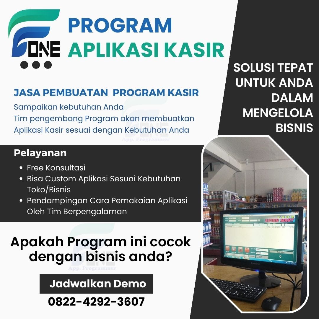 Aplikasi Kasir Toko Bangunan. Aplikasi Kasir Toko Elektronik dari… | by Stepnovik | Medium
